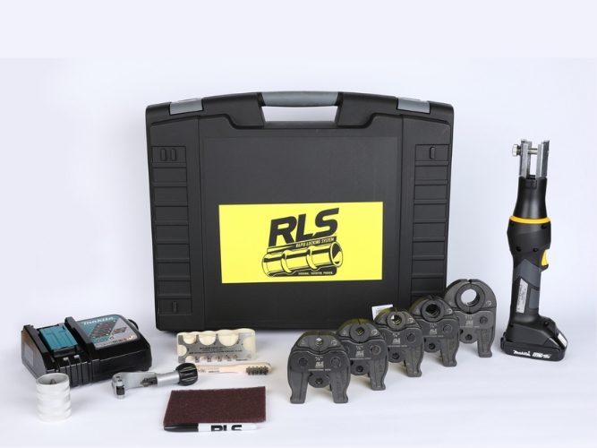 RLS Enhanced Klauke 19kN Press Tool + 5 Jaw Kit | phcppros